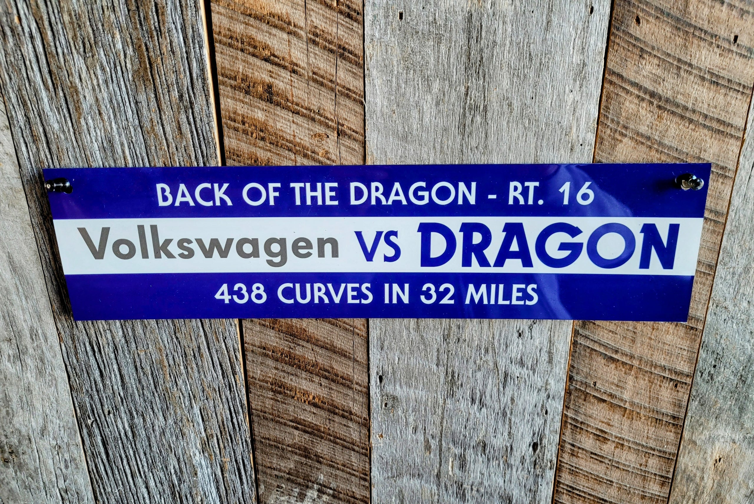 Volkswagen VS Dragon | Back of the Dragon