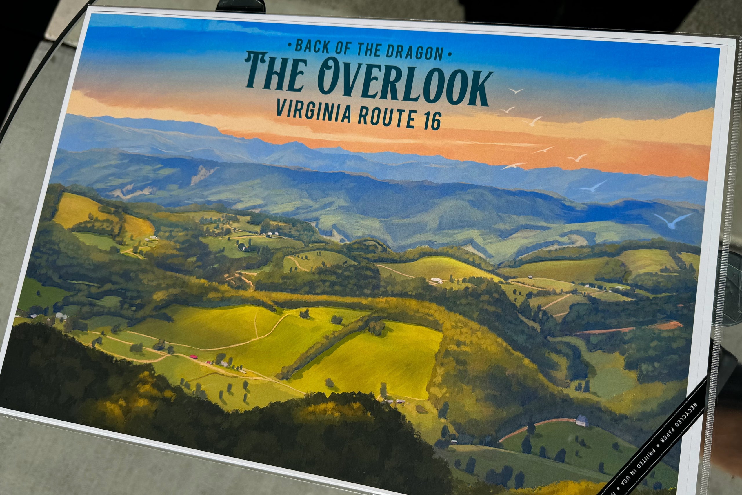 12X18 Print- The Overlook | Back of the Dragon